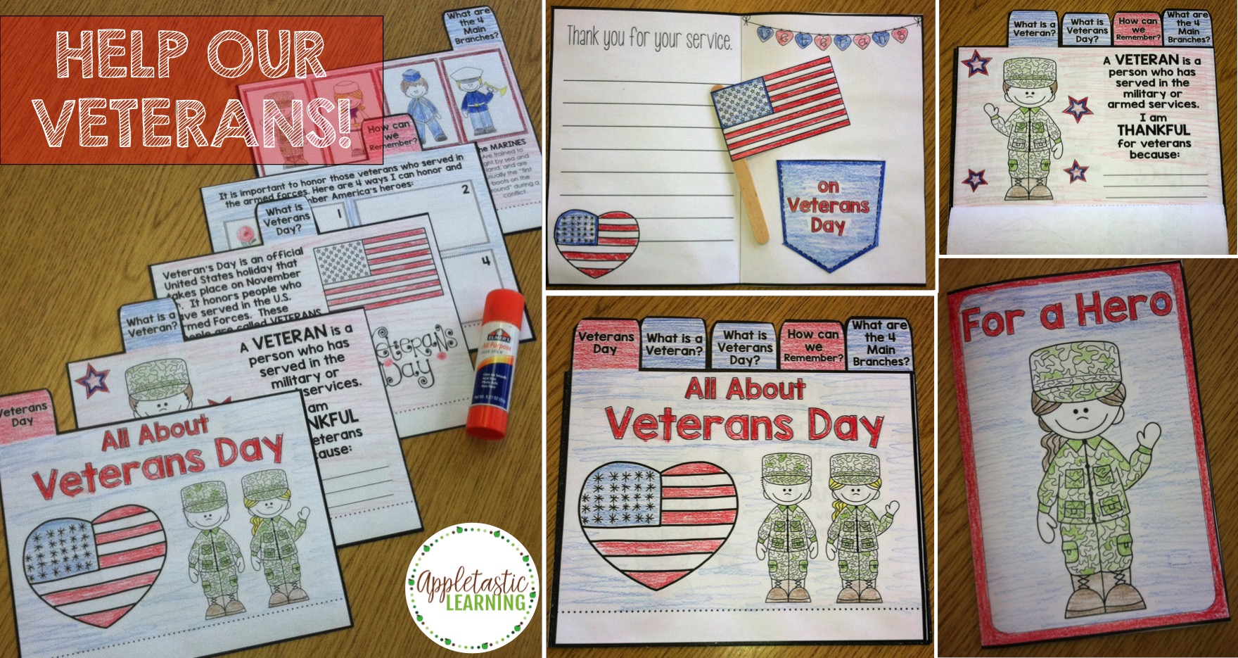  Veteran s Day Activities For Elementary Students Appletastic Learning