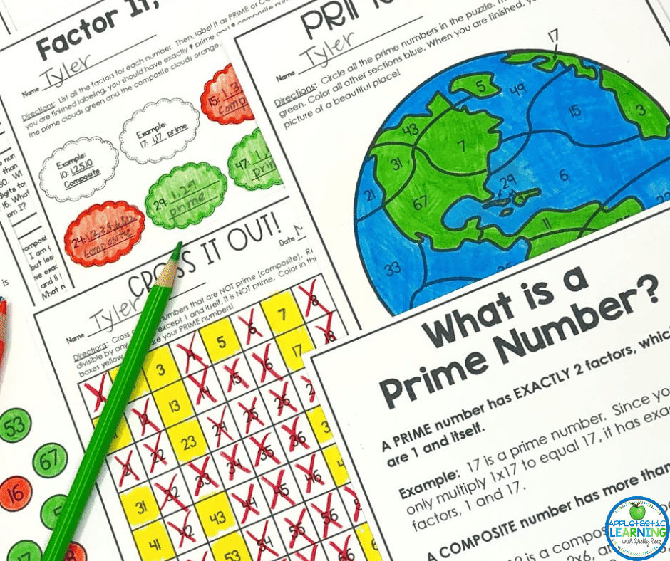 5 Activities To Teach Prime And Composite Numbers